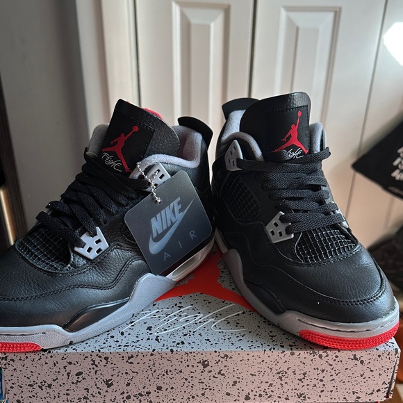 Nike | Shoes | Jordan 4s Retro Bred Reimagined | Poshmark